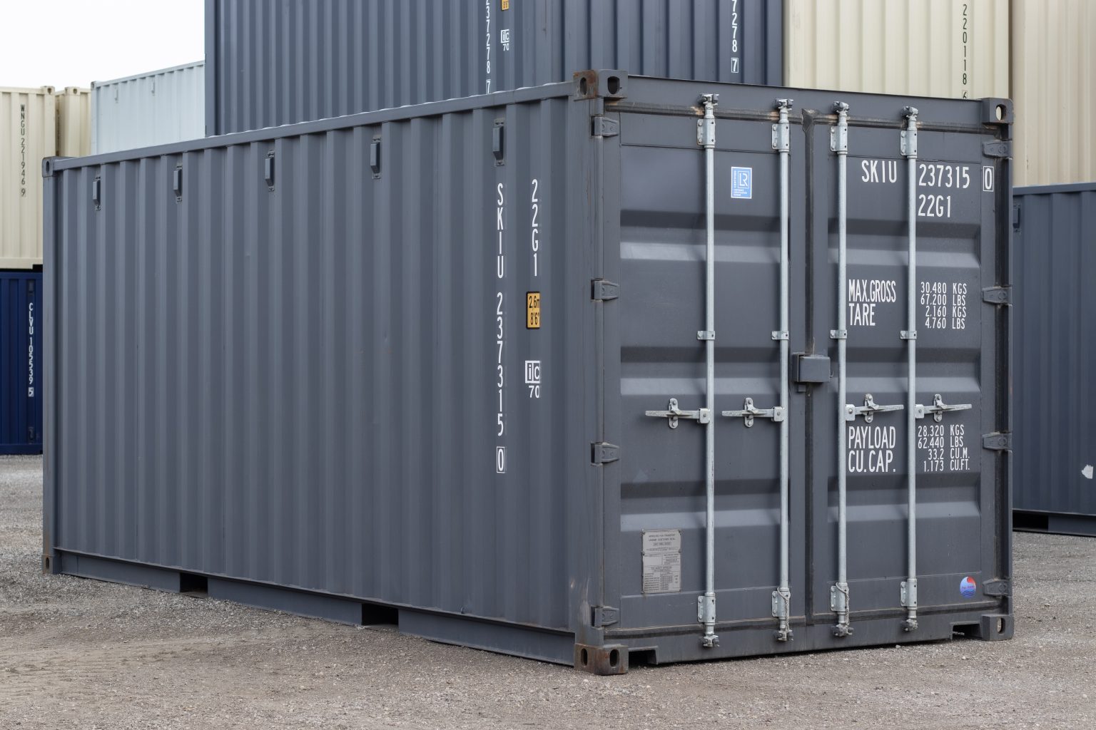 20′ New One-Time Use Container – ADM Storage