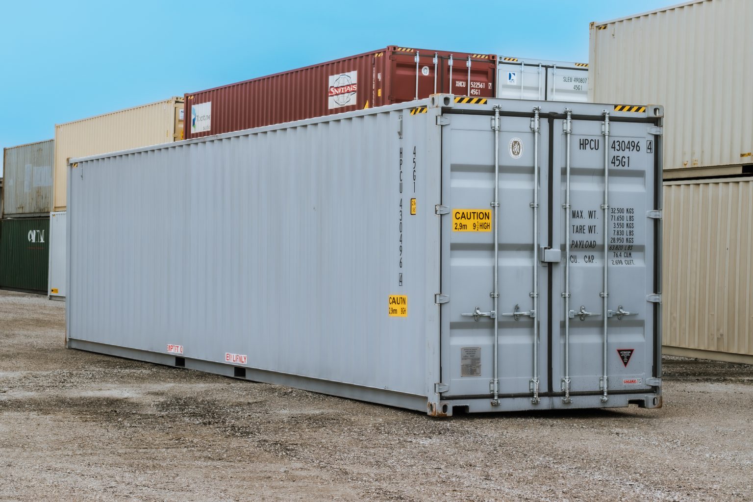 40′ HC New One-Time Use Container – ADM Storage